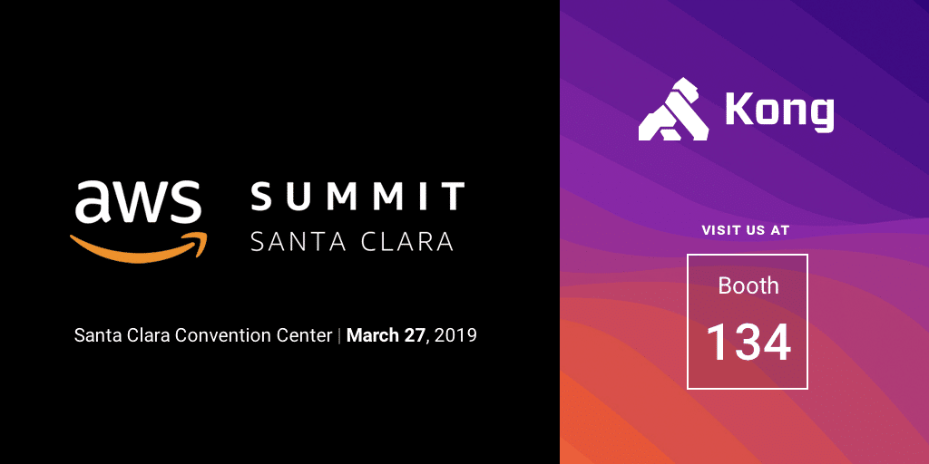 Join Kong at AWS Summit Santa Clara | Kong Inc.