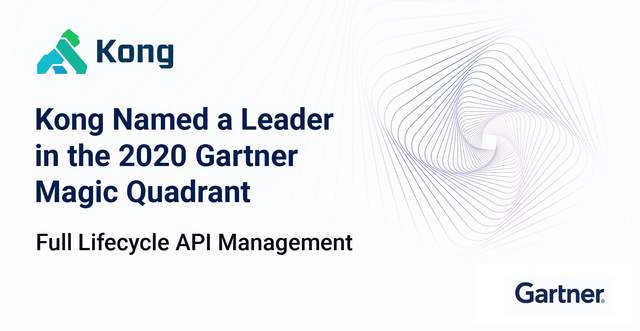 Kong named a Leader in the 2020 Gartner Magic Quadrant | Kong Inc.