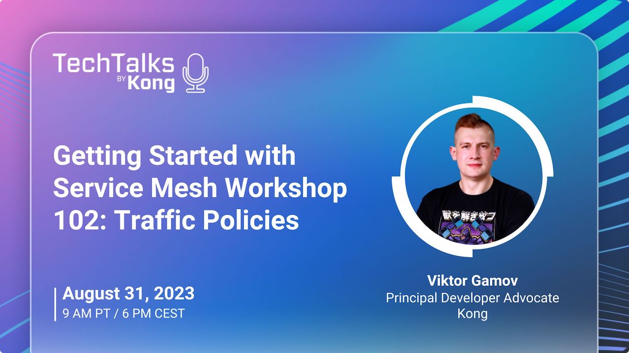 Tech Talk Getting Started With Service Mesh Workshop 102 Traffic