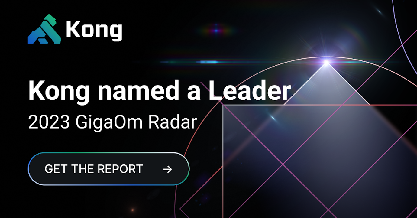 Kong Named a Leader in the GigaOm Radar for Service Mesh | Kong Inc.