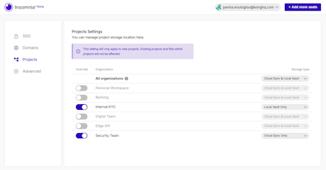 Announcing Kong Insomnia’s New Storage Control | Kong Inc.