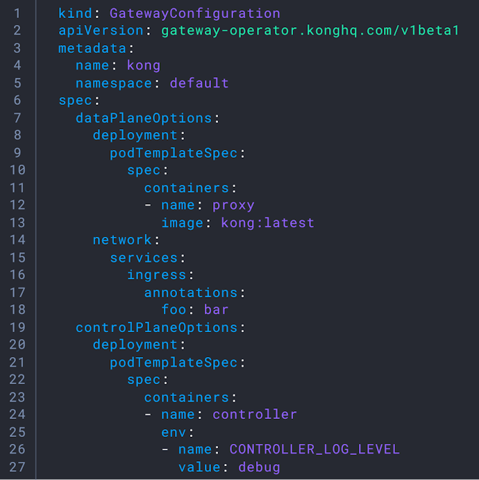 Kubernetes Operator For Api Gateways Kong Inc