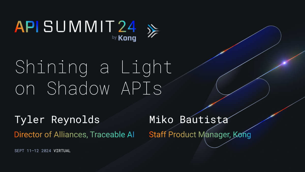 How to Discover and Secure Shadow APIs with Traceable AI | Kong Inc.