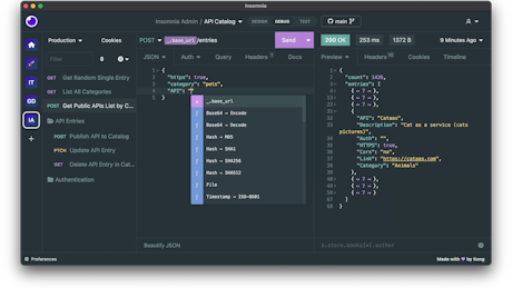 Insomnia: API Development Platform and Tool | Kong Inc.