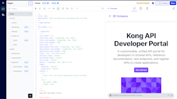 API Developer Portal and Platform | Kong Inc.