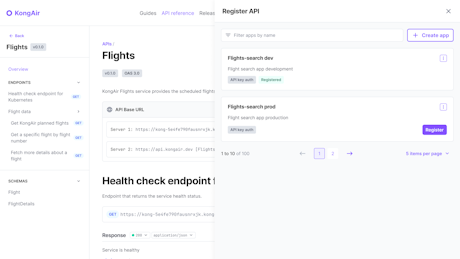 API Developer Portal and Platform | Kong Inc.