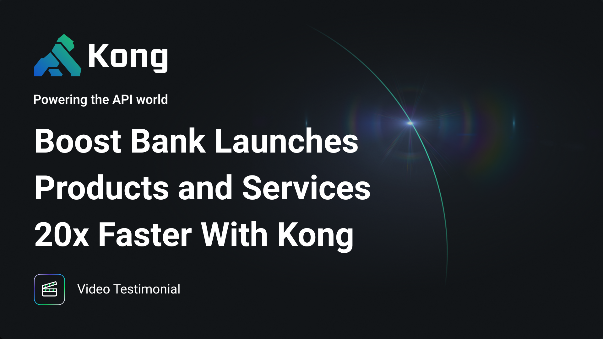 Boost Bank Launches Products and Services 20x Faster With Kong | Kong Inc.