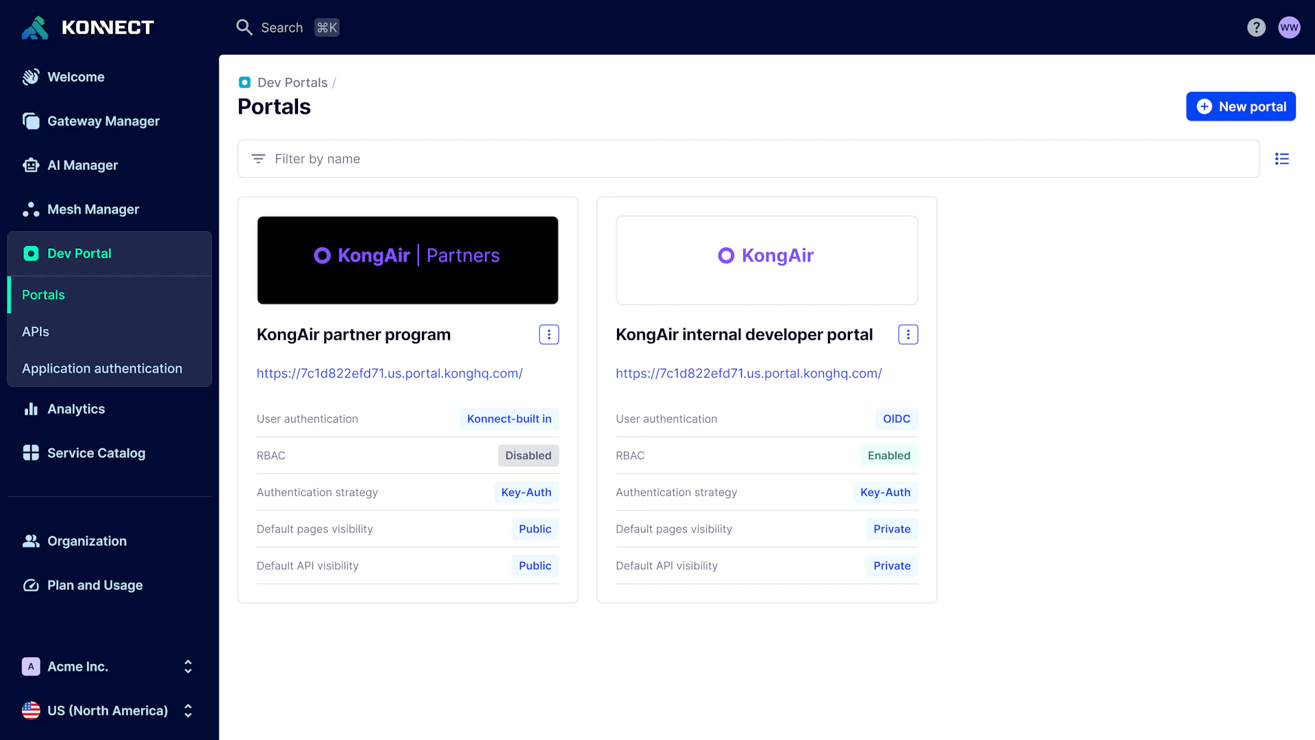 Developer Portal for APIs and Agents | Kong Inc.