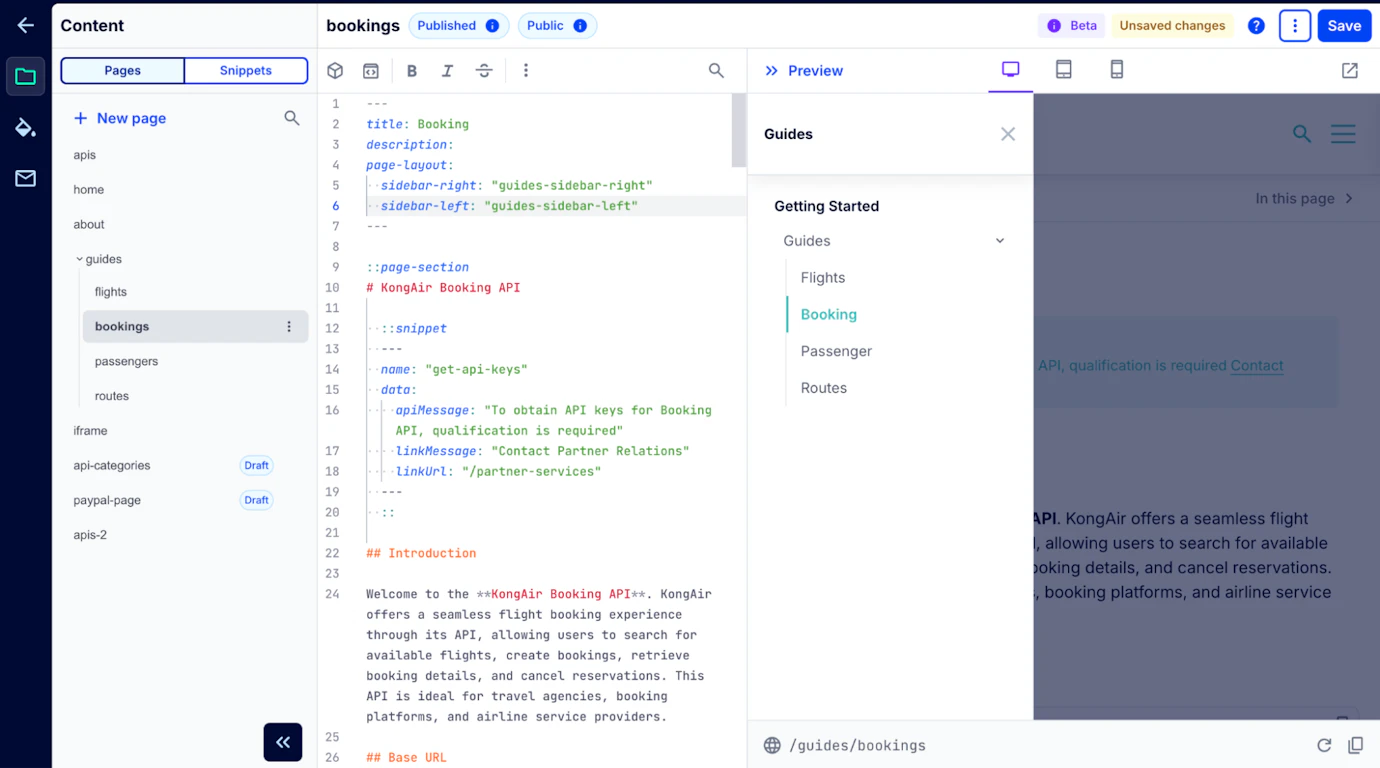 Build Reuse into Your API Program with Konnect Dev Portal | Kong Inc.