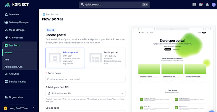 Kong's New Developer Portal: Modern UX Meets Developer Self-Service ...